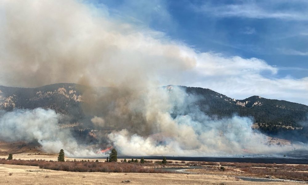 Wildfire breaks out near Big Sky | Explore Big Sky