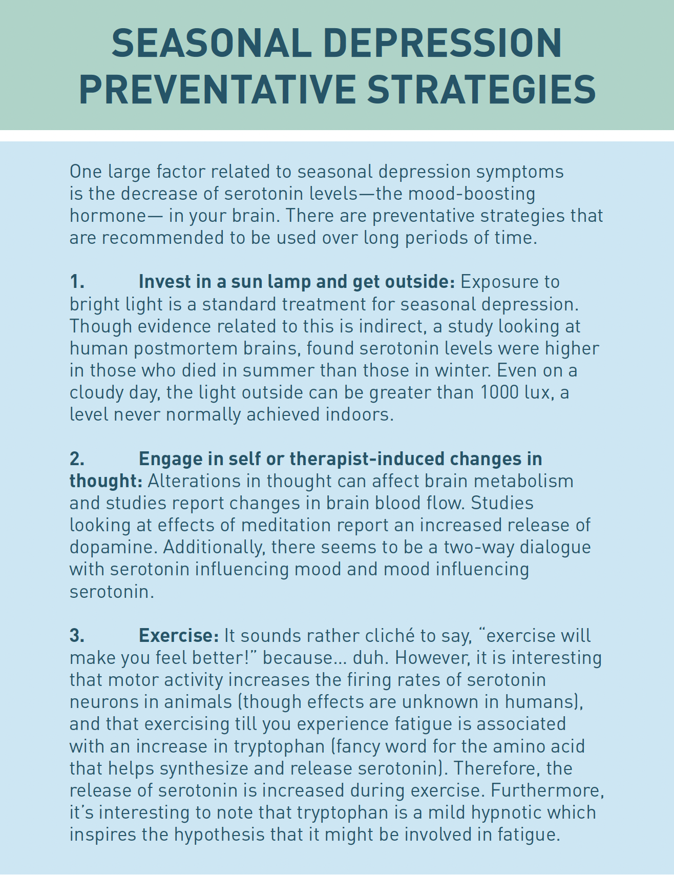 Let’s Talk about Mental Health: seasonal depression | Explore Big Sky