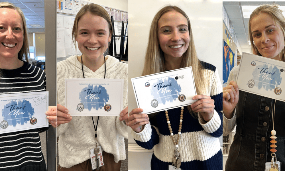 American Legion Post 99 draws random awards for school district staff ...