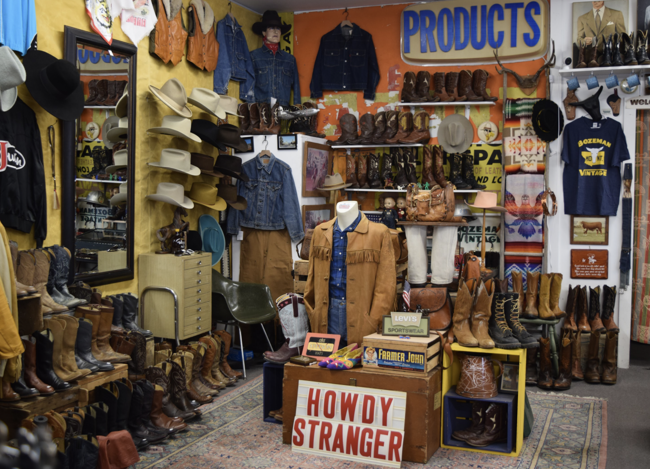 Bringing the new American West to life at Bozeman Vintage | Explore Big Sky