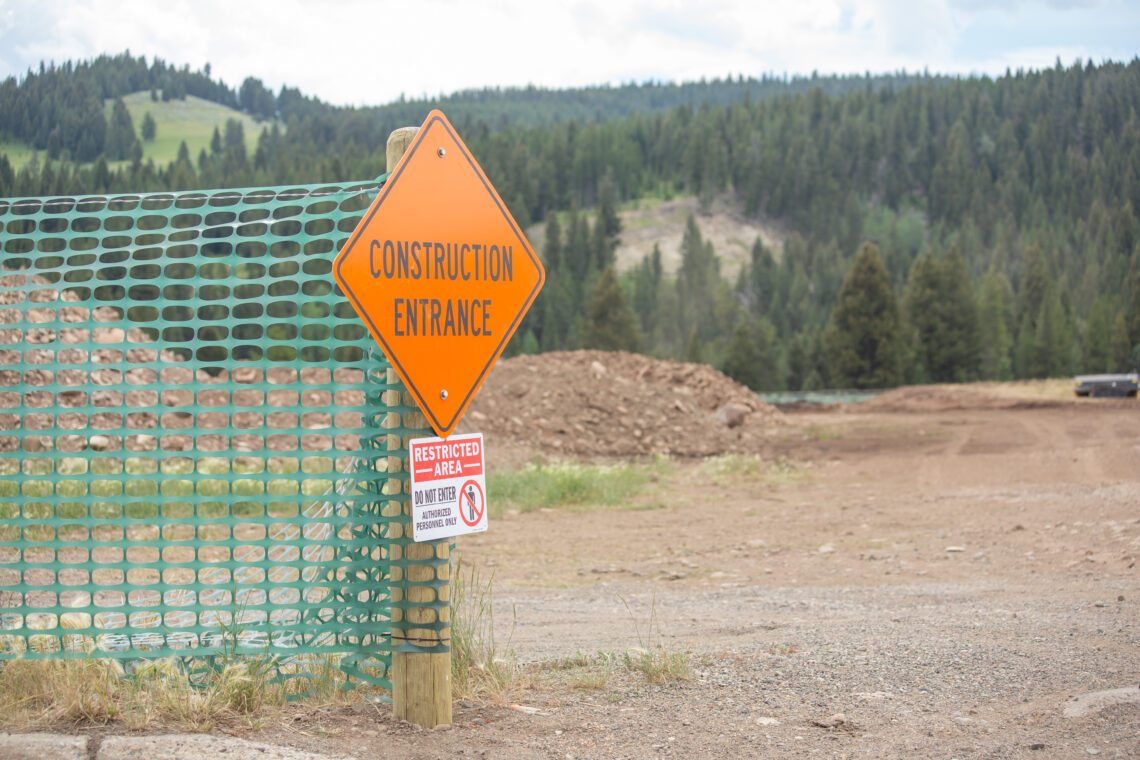 Town Center construction update includes trail closure, housing staging ...