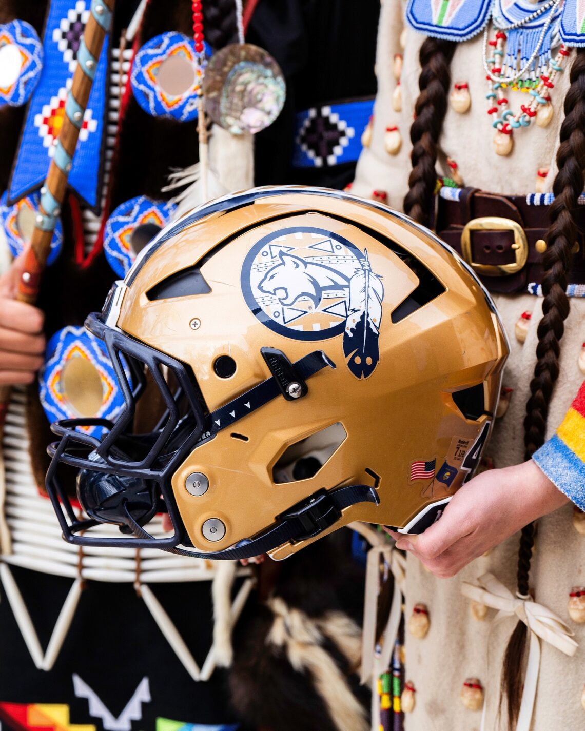 Bobcats to wear American Indian Council logo on helmets | Explore Big Sky