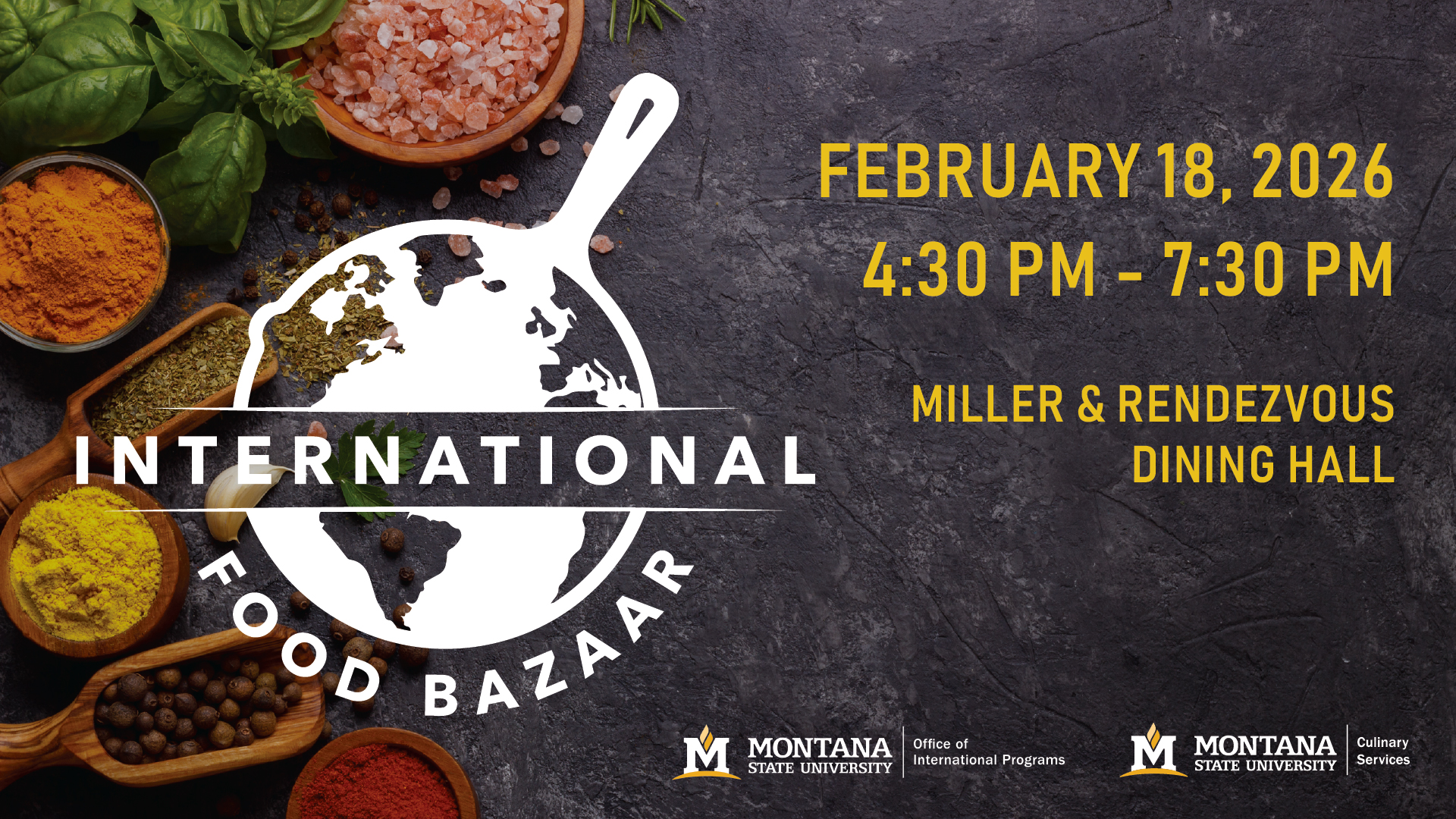 MSU International Food Bazaar to return Feb. 18 | Explore Big Sky